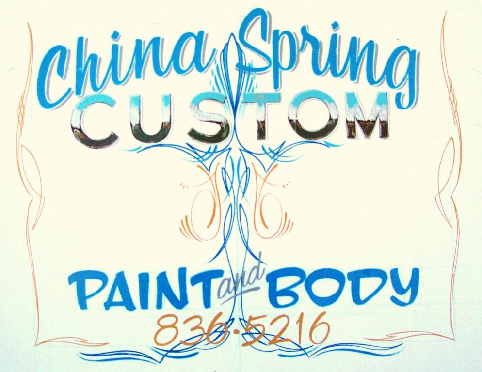 Map and Directions to China Spring Custom Paint and Body in China ...