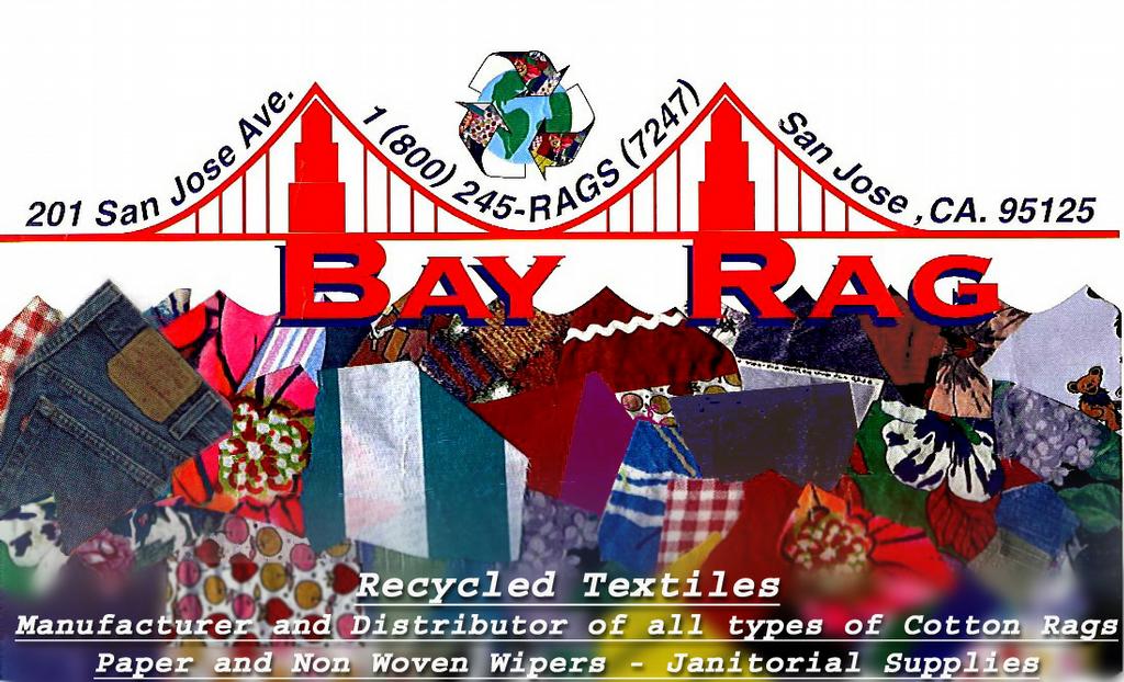 Map and Directions to Bay Rag Co in San Jose, CA 95125