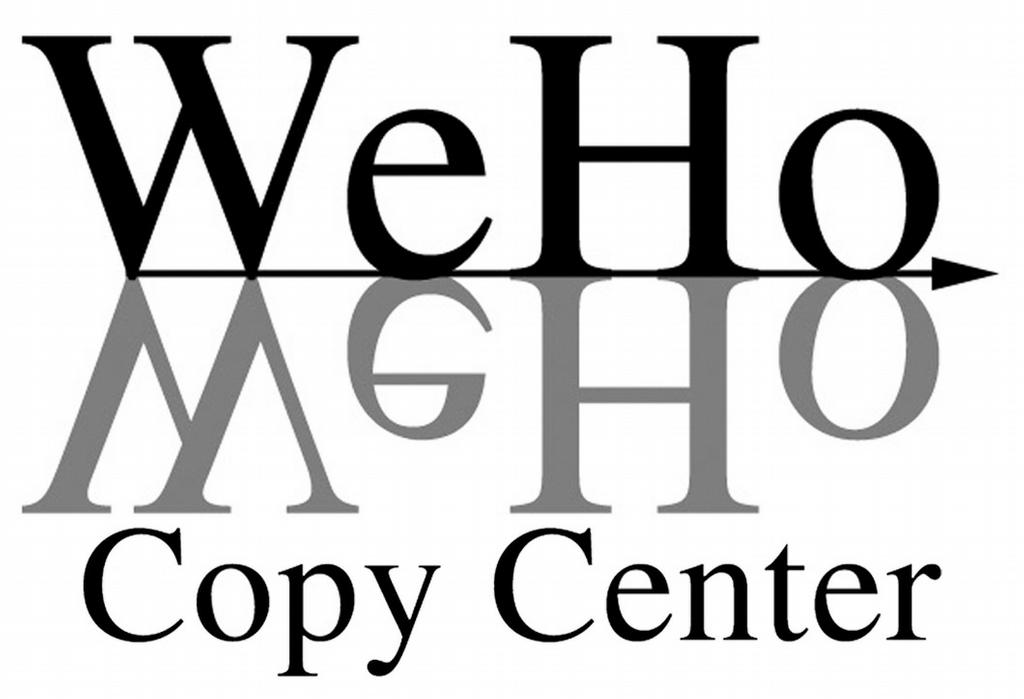 weho logo from Weho Copy Center in Los Angeles, CA 90046