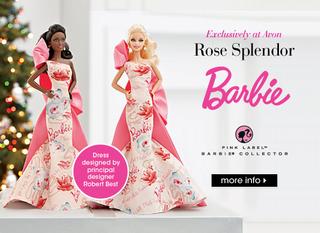 AVON---- Rose Splendor Barbie | My AVON Store in Galveston, TX 77551