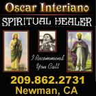 Map and Directions to Oscar Interiano Curandero in Newman, CA 95360