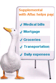 Aflac Duck ListofBills from AFLAC - American Family Life Assurance ...