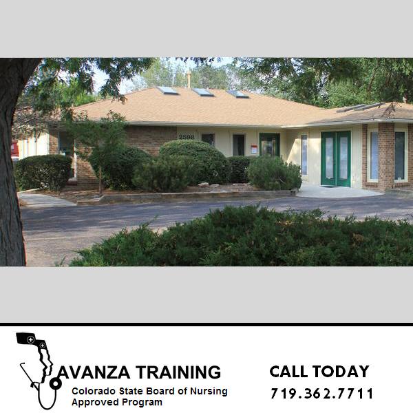 Map and Directions to Avanza Training - CNA and PCW in Colorado Springs ...