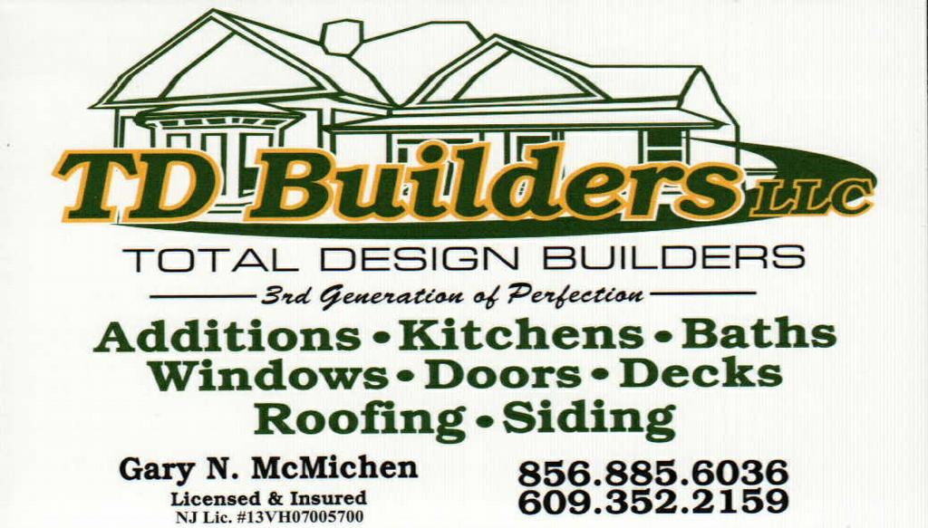 TOTAL DESIGN BUILDERS LLC business cards from Total Design Builders LLC ...