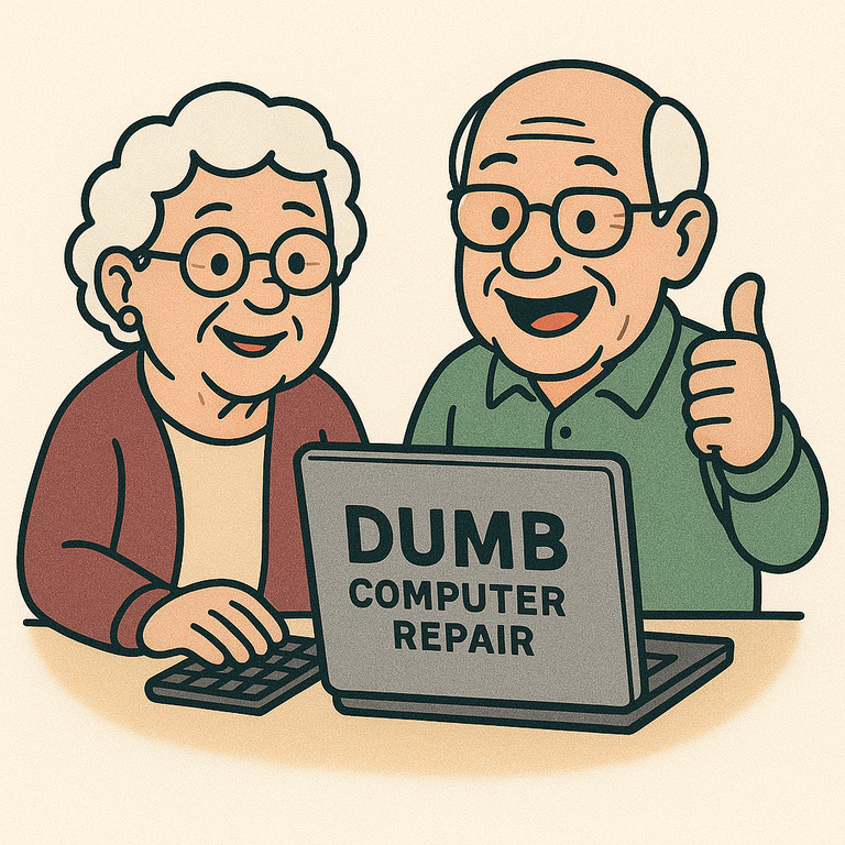 Map and Directions to Dumb Computer Repair in Stoughton, MA 02072