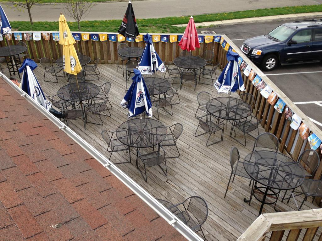Buckin' Donkey deck arial view from Buckin Donkey Grille in Dayton, OH ...