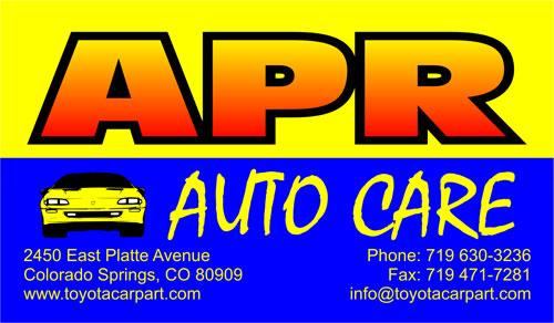 Apr Auto Care - APR CAR Care - Colorado Springs CO 80909 | 719-630-3236