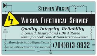 Reviews for Wilson Electrical Service LLC in Gastonia, NC 28052