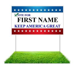 Affordable campaign signs for political campaigning | Bannerbuzz in ...