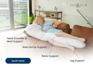 Best Pregnancy Pillows 2024 - Eli & Elm | eliandelm in Bloomfield, CT 06002