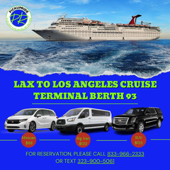 LAX airport to Los Angeles Cruise Terminal Berth 93 | PickUpRide in Los ...