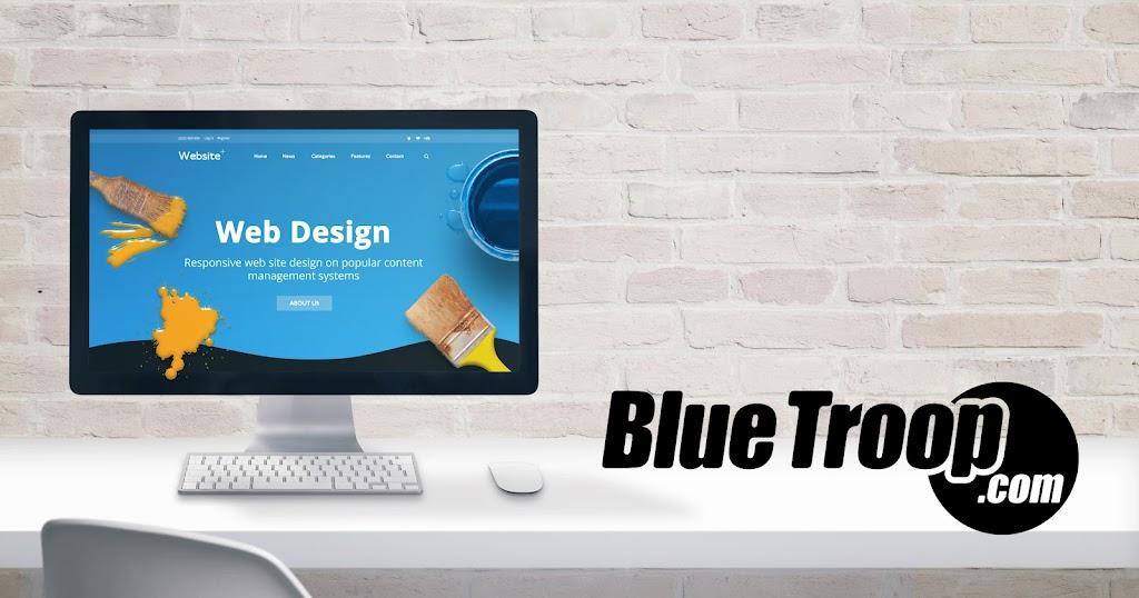 Map and Directions to Blue Troop Web Design & AI Performance in Denton ...