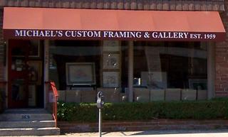 Map and Directions to Michaels Custom Framing & Gallery in Los Angeles ...