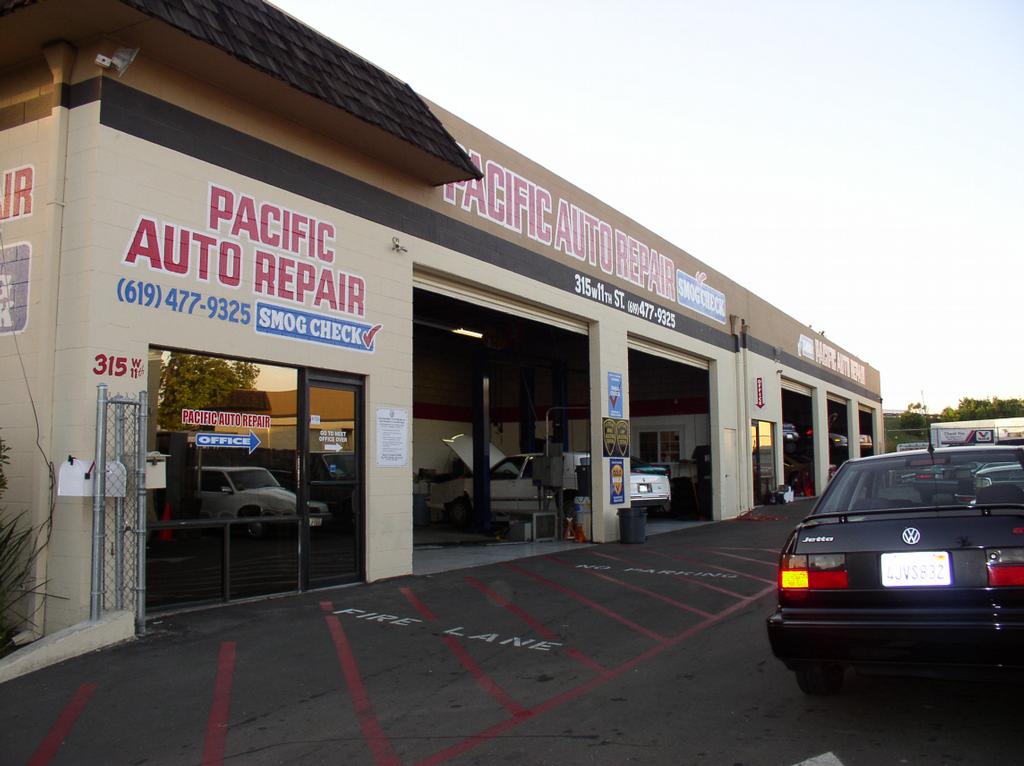 Map and Directions to Pacific Auto Repair in National City, CA 91950