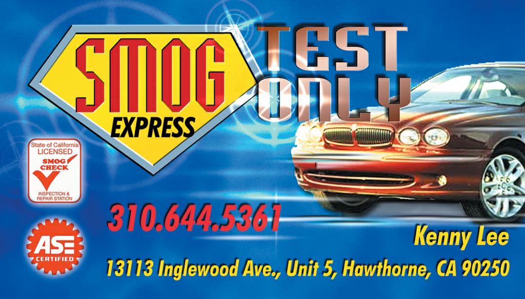 Map and Directions to Smog Express Test Only in Hawthorne, CA 90250