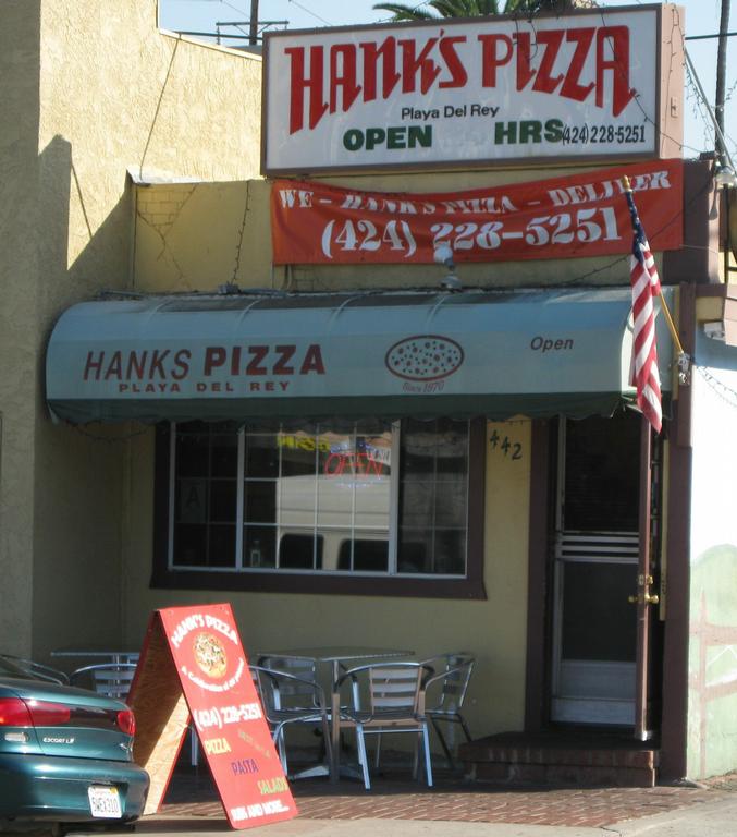 Map and Directions to Hanks Pizza in Playa Del Rey, CA 90293