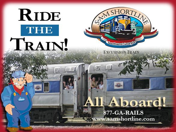 Sam Shortline Excursion Train - Cordele GA 31015 | 229-276-0755