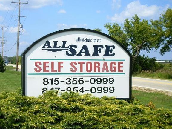 Map and Directions to All Safe Self Storage in Mchenry, IL 60050