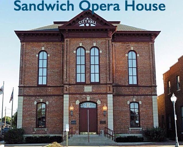 Map and Directions to Sandwich Opera House in Sandwich, IL 60548