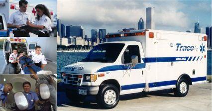Map and Directions to Trace Ambulance Inc in Tinley Park, IL 60487
