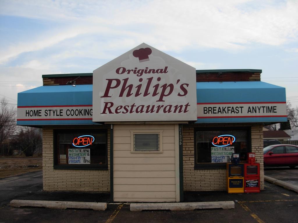 Map and Directions to The Original Philips Restaurant in Taylor, MI 48180