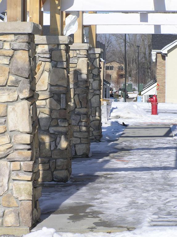 Stone columns look Magnificent from Fine Arts Masonry Incorporated in ...